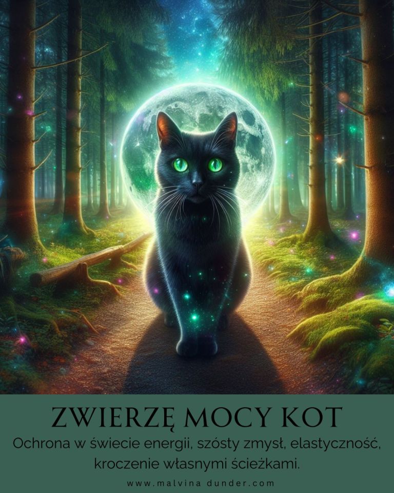 Zwierzę Mocy Kot – znaczenie, kolory (biały, czarny, rudy, szary ...