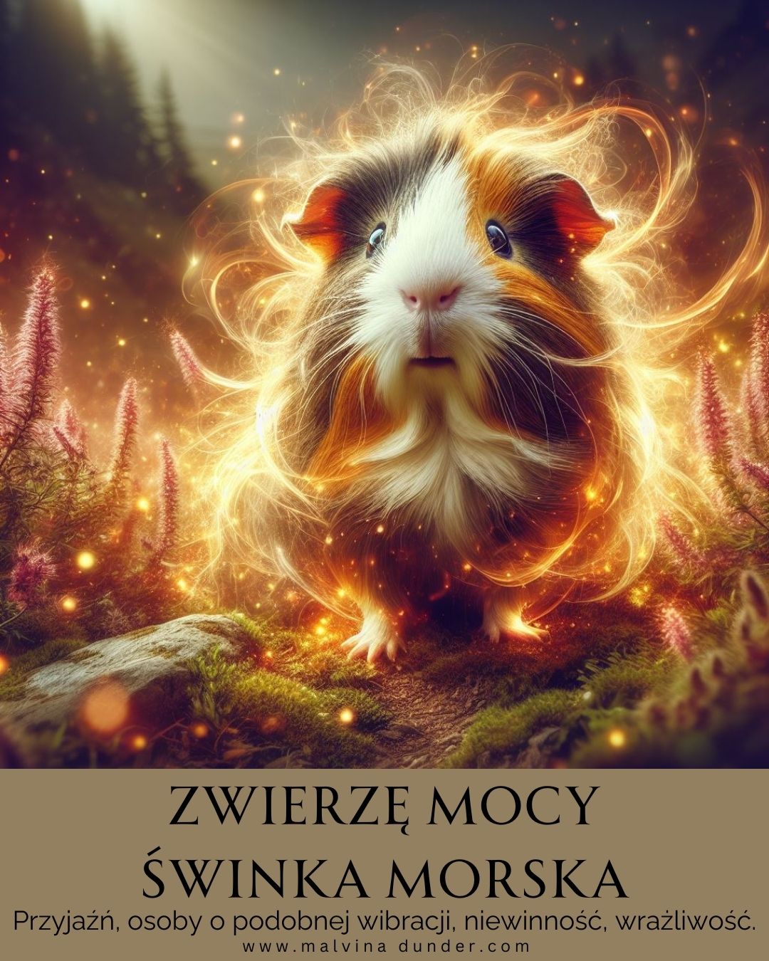 Zwierzę Mocy Świnka Morska znaczenie – łagodność, wspólnota i radość z ...