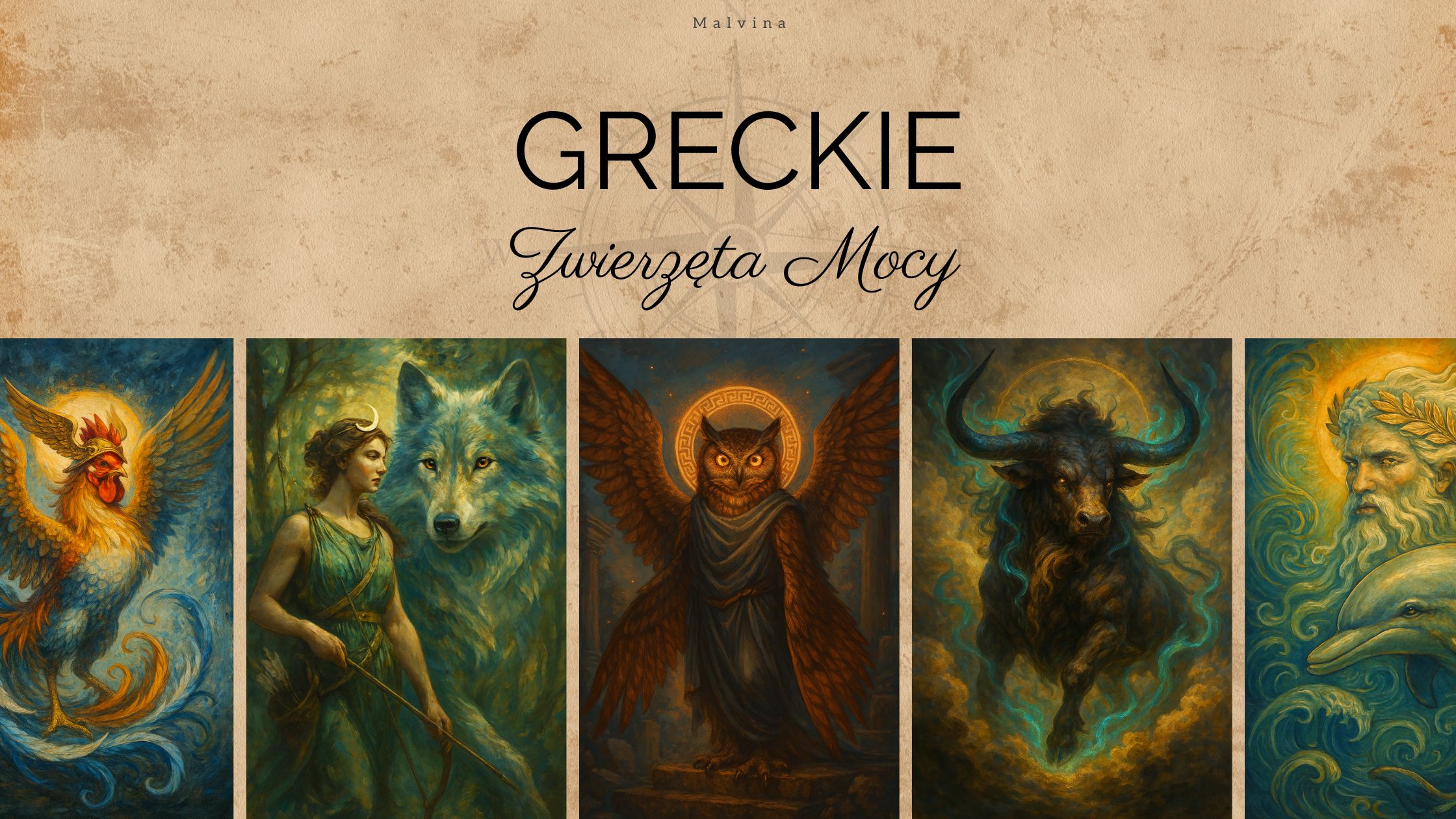 Greckie Zwierzęta Mocy – mitologiczne symbole, archetypy i duchowe ...